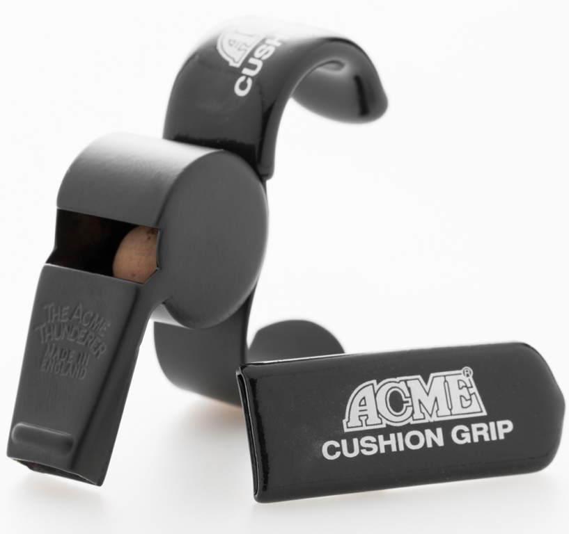 Acme 477/585 Finger Grip Black | Specialist Whistles since 1870
