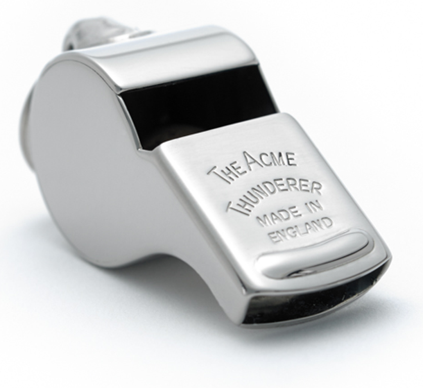 Acme 58 Large Square Whistle Nickel Plated | Specialist Whistles since 1870