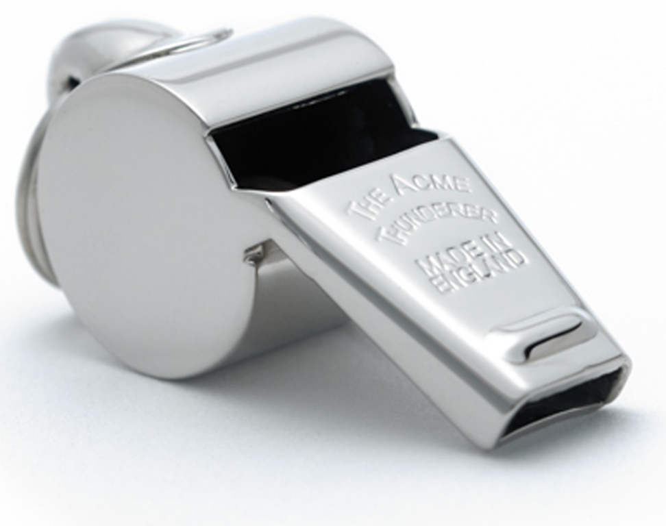 Acme 60.5 Small Tapered Whistle Nickel Plated | Specialist Whistles ...