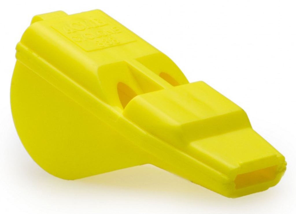 Acme 888 Cyclone Pealess Yellow | Specialist Whistles since 1870